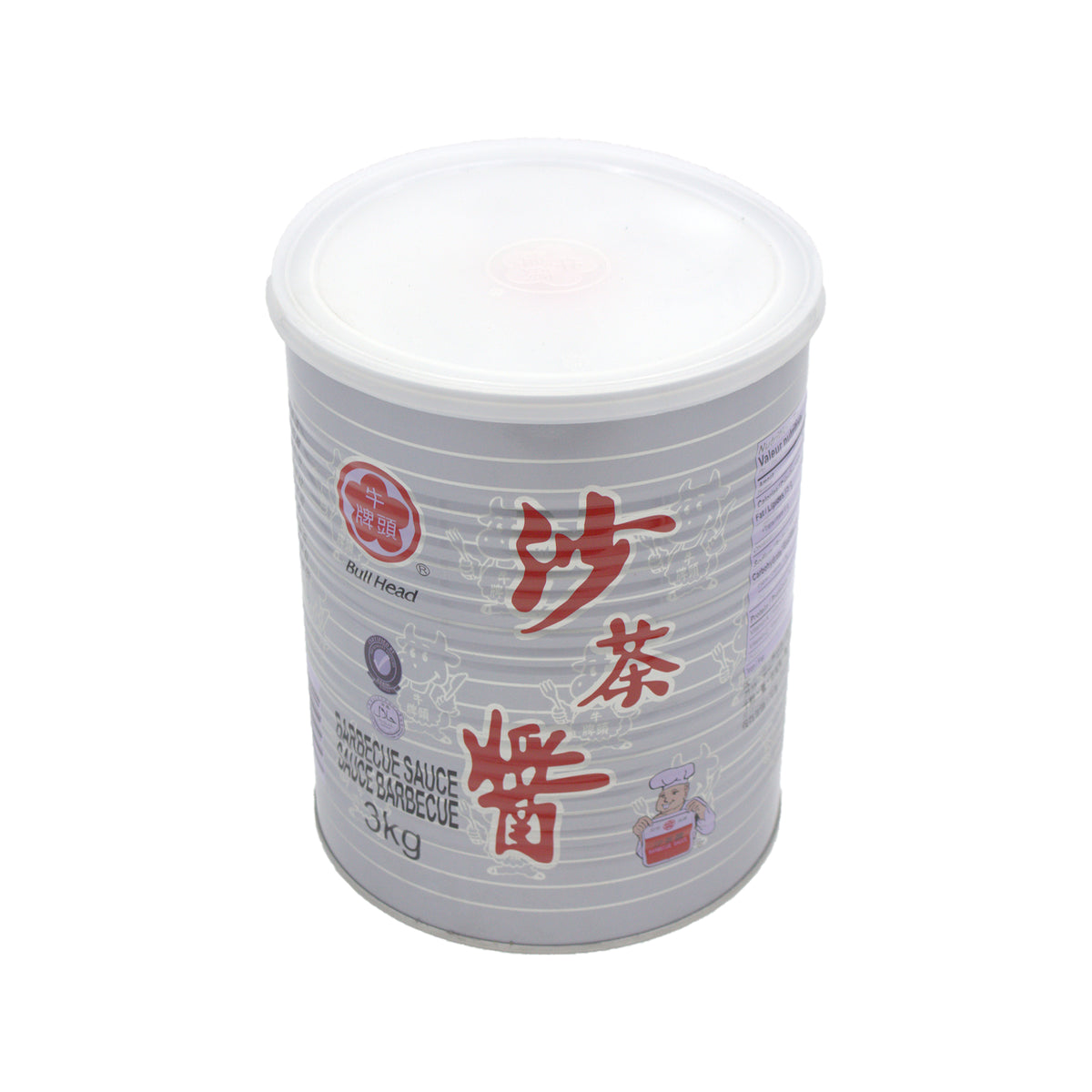 Bull Head Barbecue Sauce, Can (3 KG)