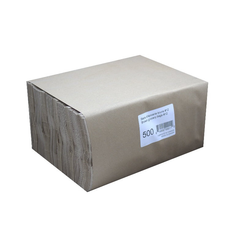 #12 Brown Bag, 500 CT - JBC Food Service