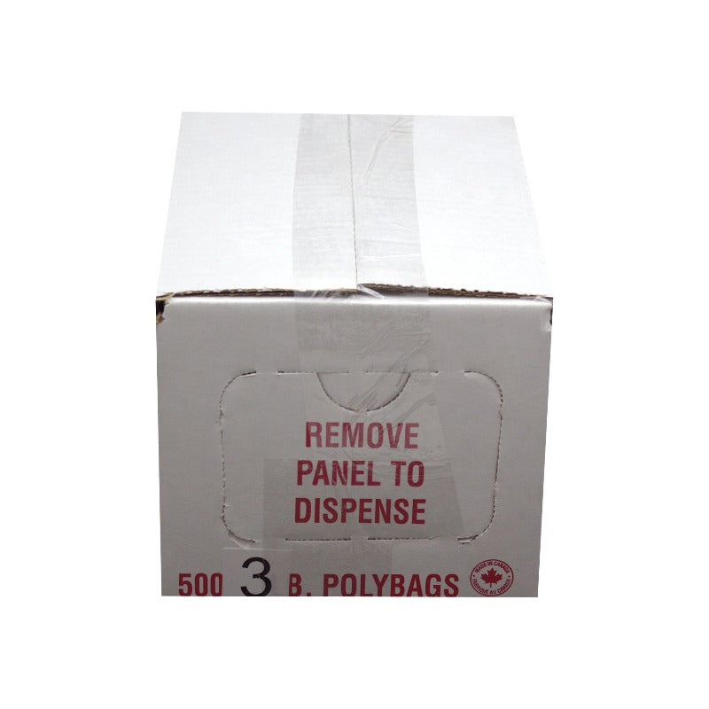 3 LB Poly Bag, Box (500's)