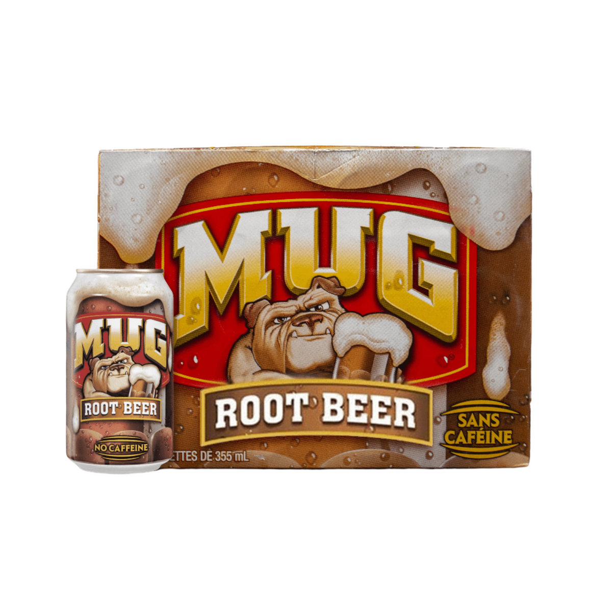 Mug Root Beer, 12 x 355ml